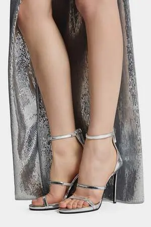 Dsquared2 Heeled Sandals With Stiletto Heel And Zip Closure