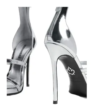Dsquared2 Heeled Sandals With Stiletto Heel And Zip Closure