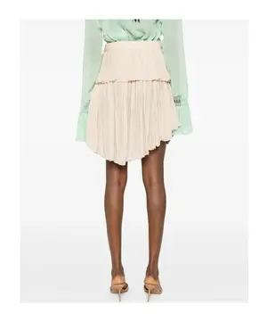 Blumarine Tiered Pleated Skirt