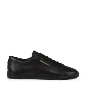 Saint Laurent Andy Lace-up Sneakers - Black