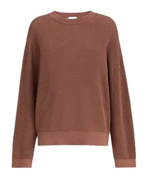 Brunello Cucinelli Sparkling Detail Long Sleeve Sweater