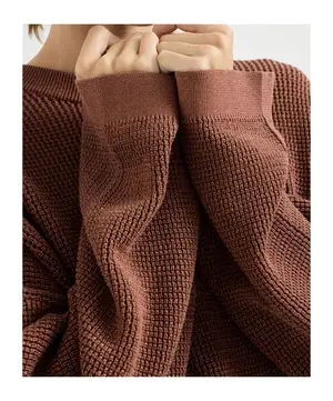 Brunello Cucinelli Sparkling Detail Long Sleeve Sweater