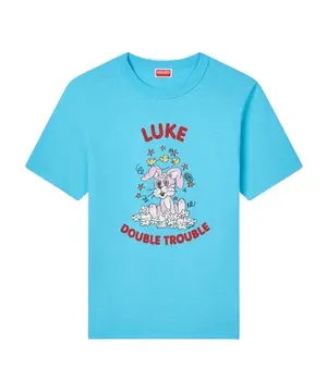 Kenzo Cartoon' Slim T-shirt In Cotton