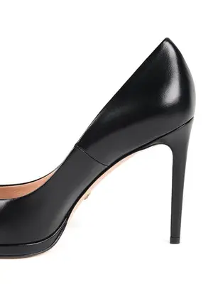 Gucci Horsebit Detail High Heel Pumps - Black