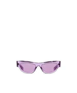 Gucci Cat Eye Sunglasses - Transparent Purple