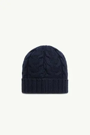 Moncler Logo Patch Beanie