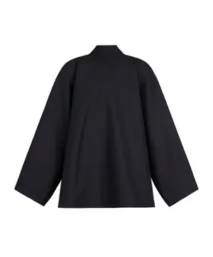 Alaïa High Neck Tie-back Jacket