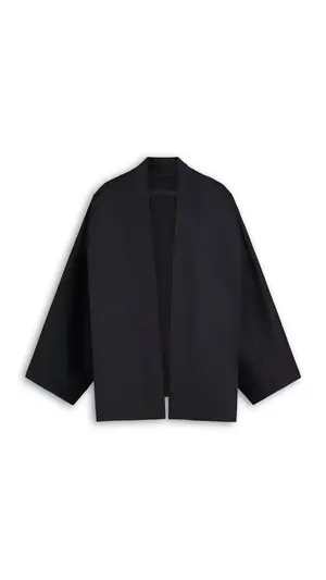 Alaïa High Neck Tie-back Jacket