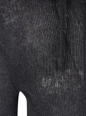 Our Legacy Zip-up Hooded Sweater With Ribbed Hem