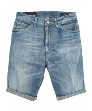 DONDUP Logo Detail Denim Shorts