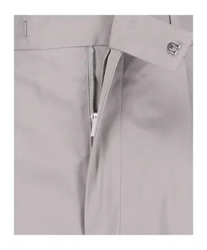 JIL SANDER Tailored Straight Leg Trousers - Gray