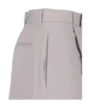 JIL SANDER Tailored Straight Leg Trousers - Gray