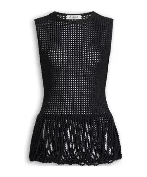 Alaia Fringe Tops