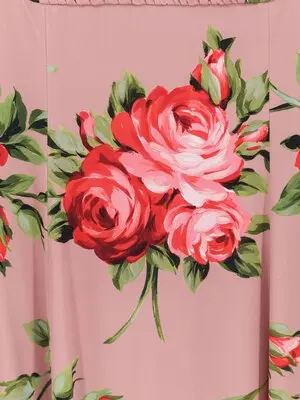 Dolce & Gabbana Floral Print Midi Dress