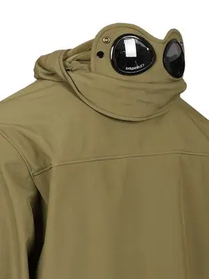C.P. COMPANY Goggle Hooded Jacket - Green