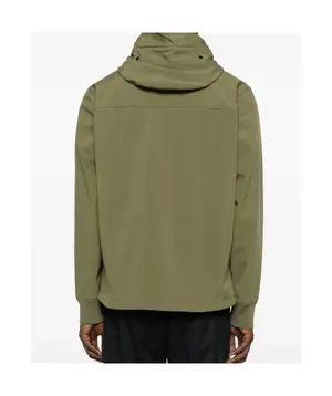 C.P. COMPANY Goggle Hooded Jacket - Green