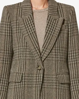 Isabel Marant Étoile Kerstin Checked Blazer