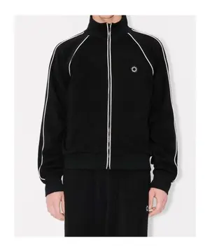 Kenzo Logo Patch Zip-up Track Jacket