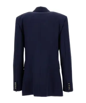 Ralph Lauren Ramona Double-breasted Wool Blazer