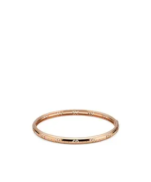 Gucci Icon 18k Gg Bracelet - Rose