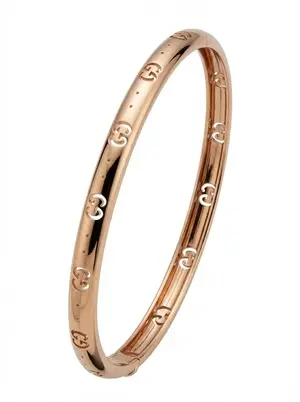 Gucci Icon 18k Gg Bracelet - Rosy