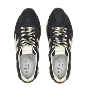 Hogan 86er Lace-up Sneakers - Blue