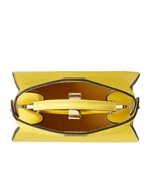 Fendi Peekaboo Iseeu Petite Tote Bag - Yellow