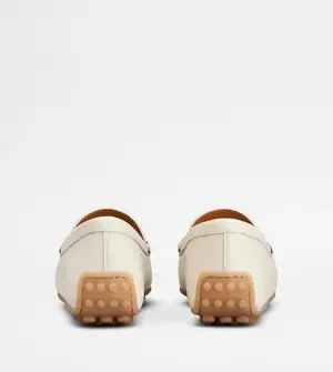 TOD'S City Gommino Loafers With Horsebit Detailing - Beige