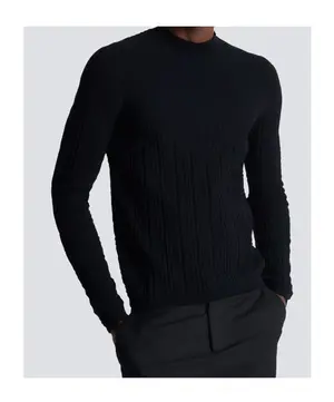 Balmain Knit Pb Jumper - Black