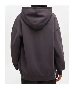 GANNI Oversized Puppy Print Hoodie - Dark Gray