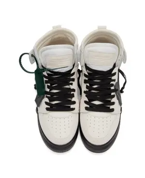 Off-White Vulcanized High-top Sneakers - Black