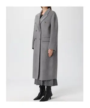 Ermanno Scervino Long-sleeved Double-breasted Coat