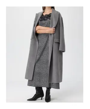 Ermanno Scervino Long-sleeved Double-breasted Coat
