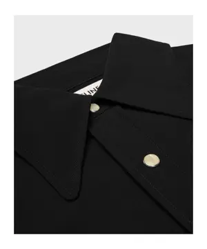 Celine Long Sleeve Shirt In Viscose And Silk Cady