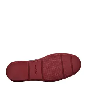 Bally Striped Casual Leather Sneakers