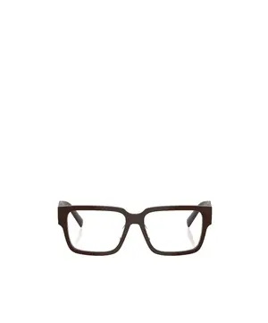 Prada Rectangle Frame Eyeglasses - Multicolor
