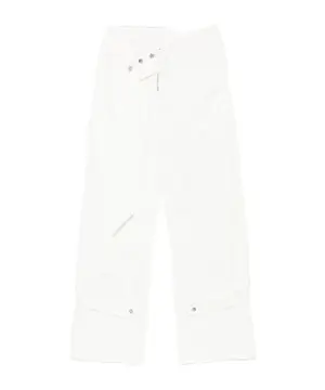 Blumarine Wide Leg Pants With Asymmetrical Waist