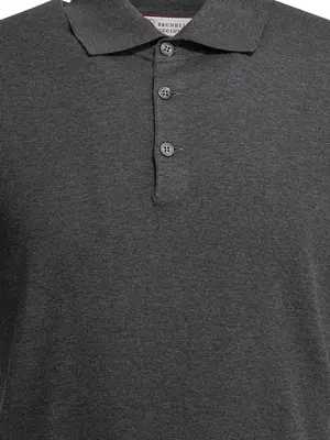 Brunello Cucinelli Short-sleeves Polo Shirt - Grey