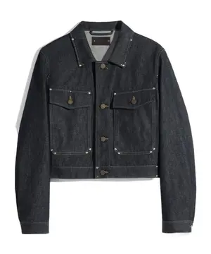 LEMAIRE Cropped Blouson With Rivet Detailing