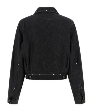 LEMAIRE Cropped Blouson With Rivet Detailing