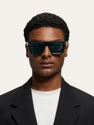 FERRAGAMO Rectangle Sunglasses