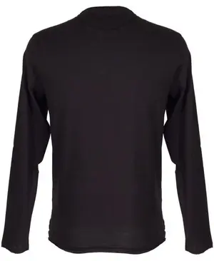 Emporio Armani Round Collar And Long-sleeved T-shirt