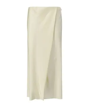 Khaite A-line Midi Skirt