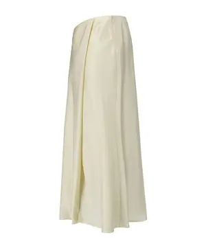 Khaite A-line Midi Skirt