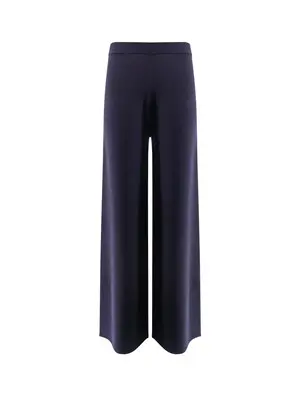 Max Mara Wide Leg Knitted Trousers