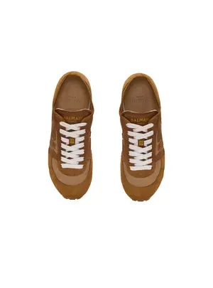 Balmain Racer 45 Low-top Sneakers - Brown