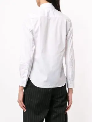 Play Comme Des Garcon Embroidered Logo Shirt