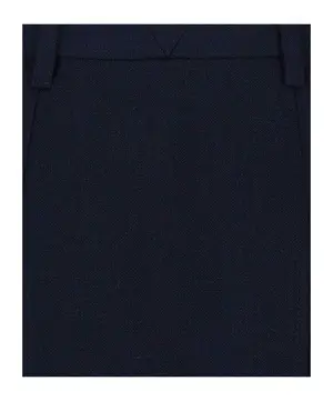 Prada Slit Detailed Midi Skirt - No