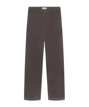 FRAME Belted Casual Pants - Black