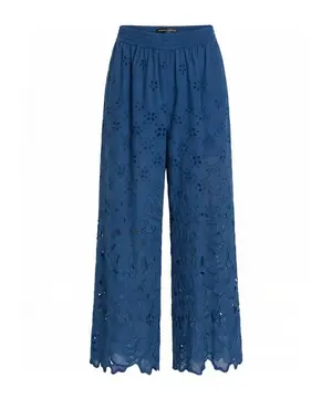 Ermanno Scervino Wide Leg Cropped Pants